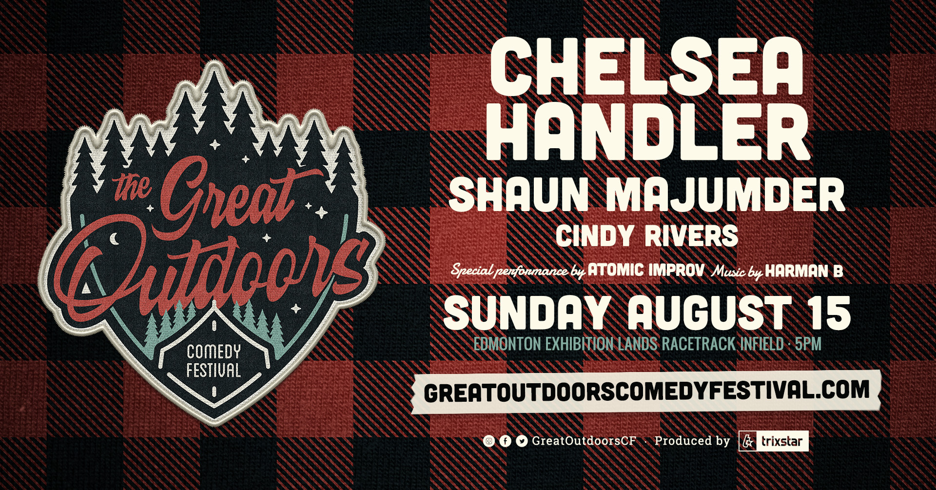 Great Outdoor Comedy Festival – Chelsea Handler | Chuck @ 92.5